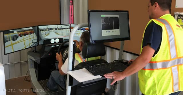 Port Newark terminal launches ro-ro training simulator - FreightWaves
