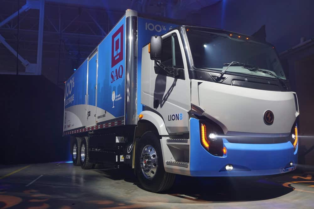 Lion Electric targets urban deliveries with Lion8 truck - FreightWaves