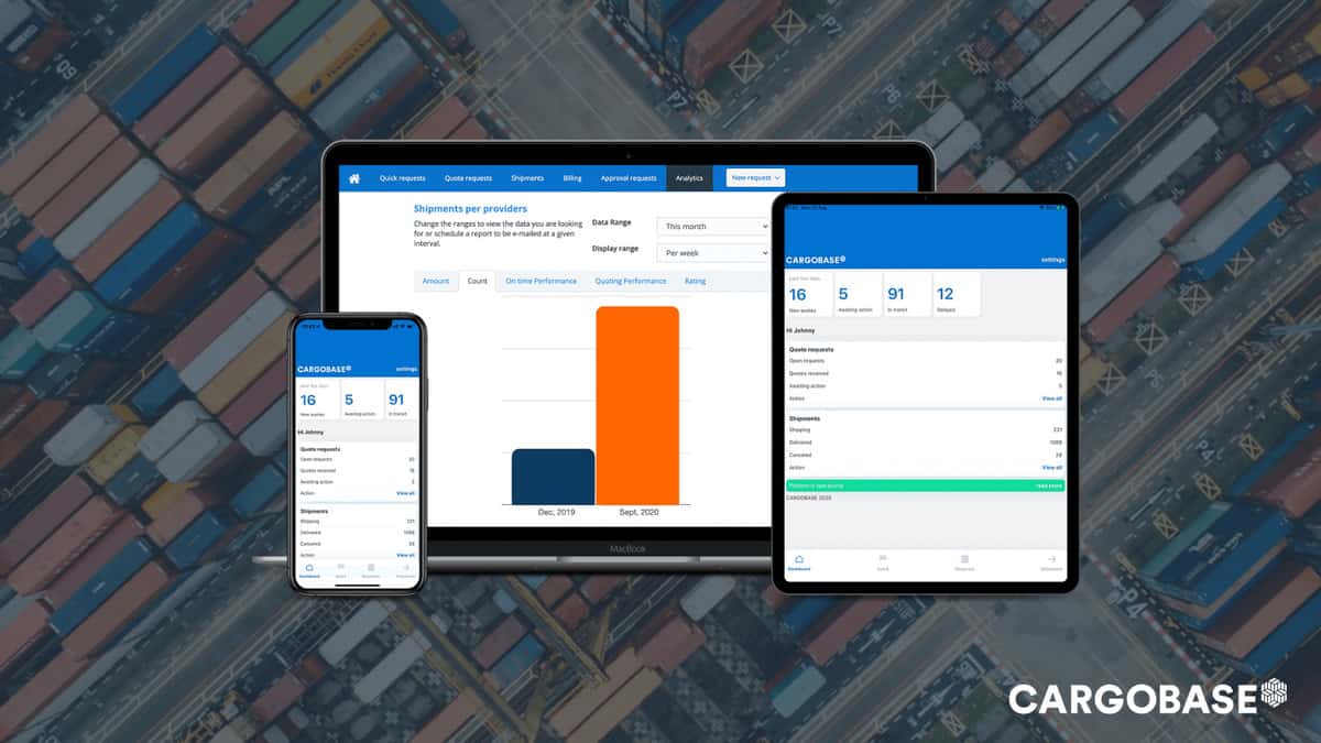 Cargobase reports 273% growth in automated spot freight procurement ...