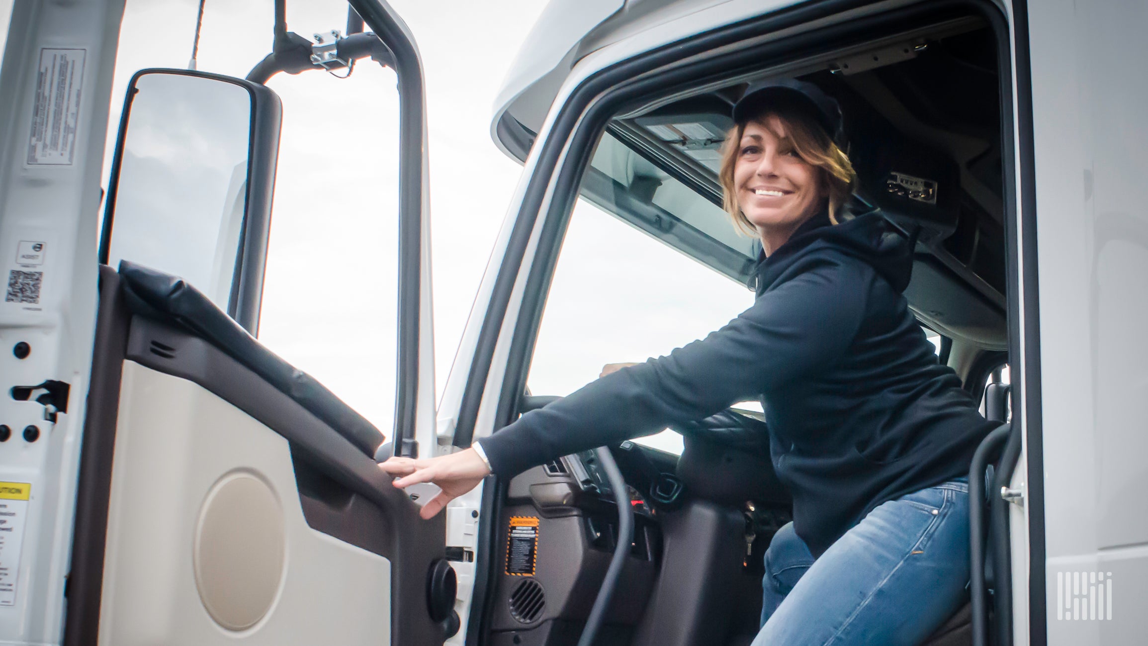 Women Truck Drivers Semi
