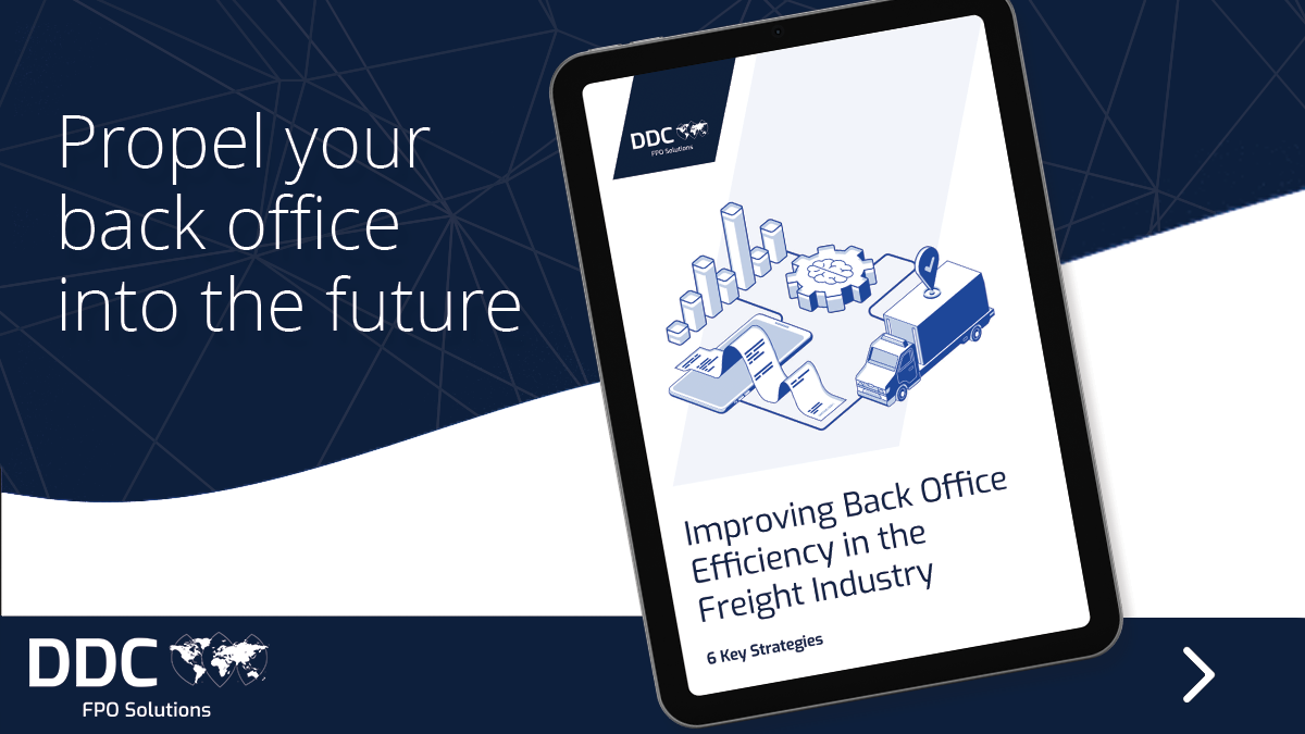 White Paper: Improving Back Office Efficiency in the Freight Industry ...